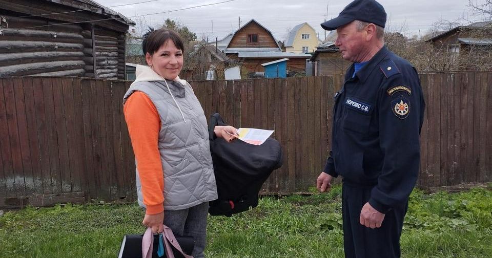 Огнеборцы напоминают луховичанам о правилах пожарной безопасности ...