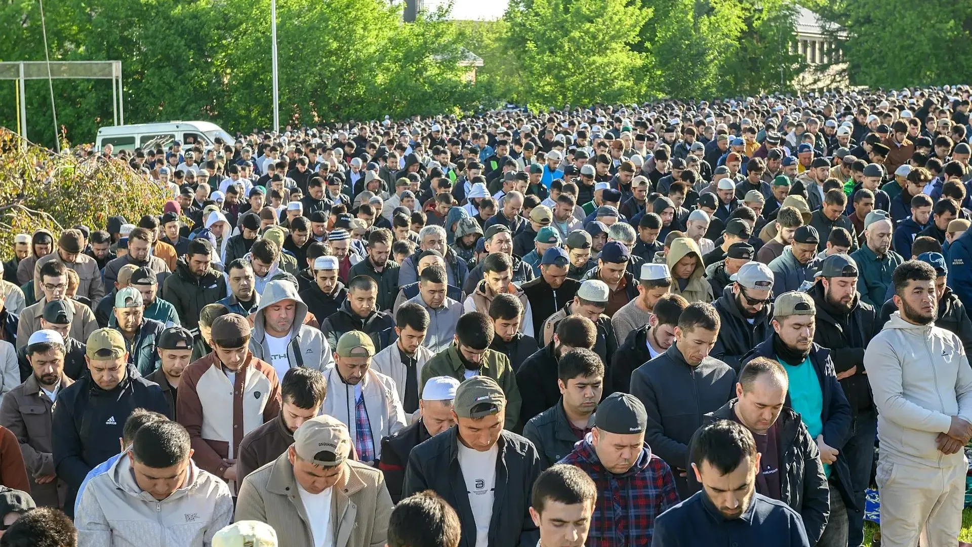 Мусульмане в Подольске отметили Курбан-байрам | 360.ru